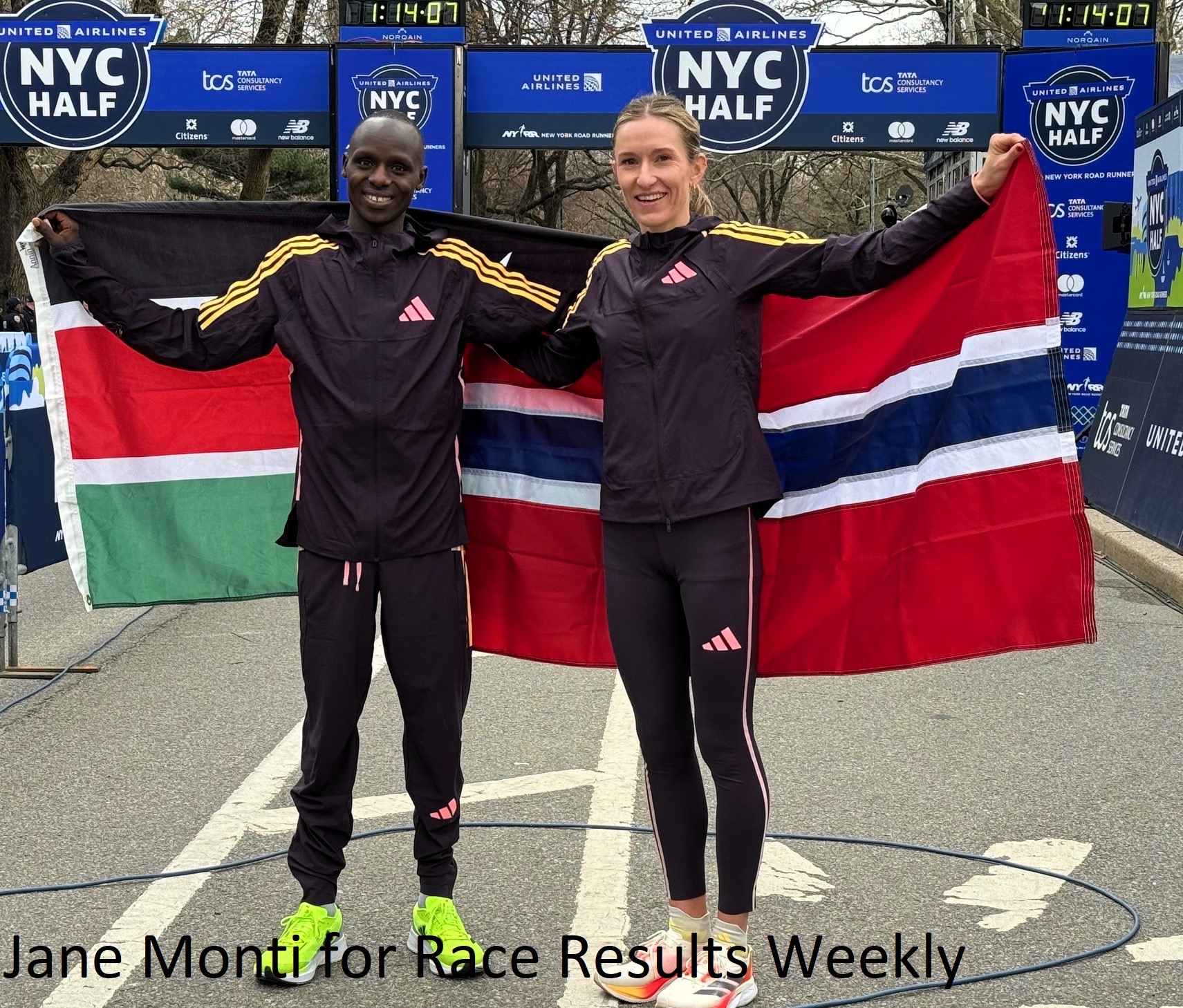 Grøvdal, Kipchumba Take Victories At United Airlines NYC Half Marathon ...
